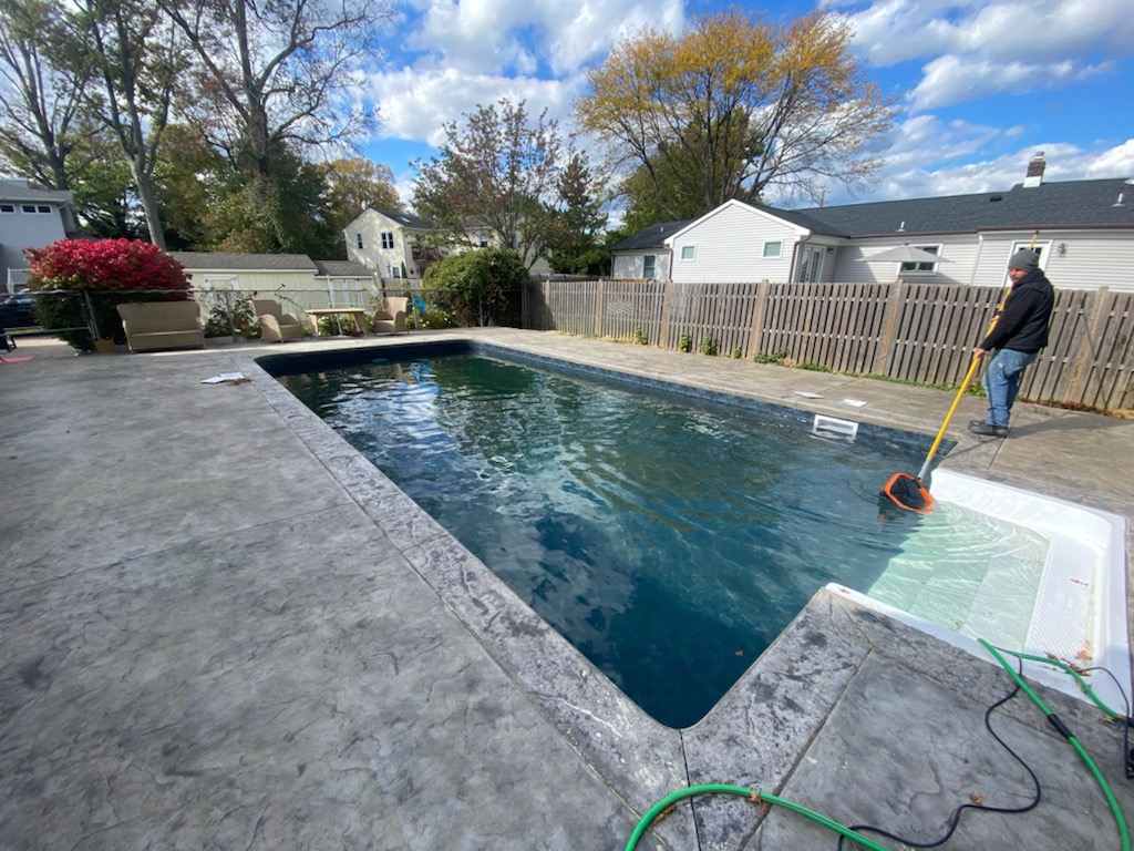 NE Jersey Shore Pool Before & After Photos